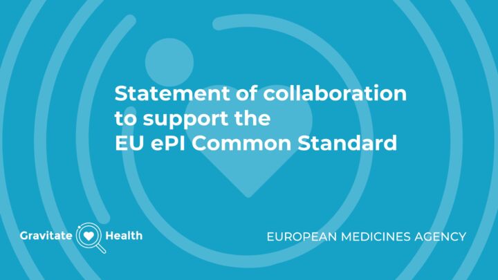 Statement of collaboration to support the EU ePI Common Standard ...